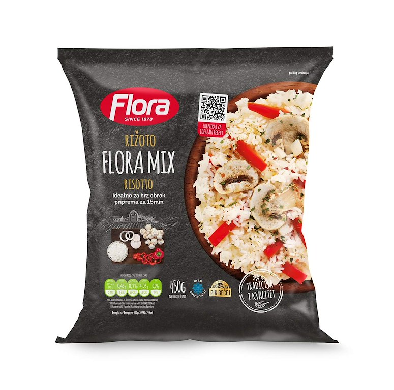 Flora Rižoto mix 450g