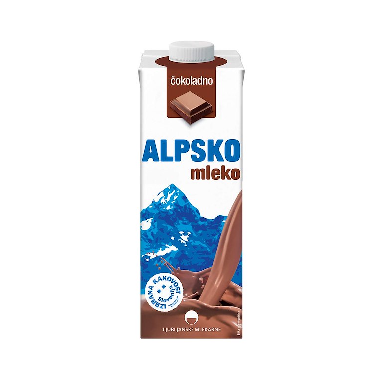 Alpsko čokoladno mleko 1l