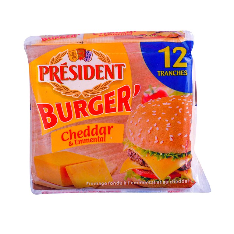 President topljeni burger sir 200g