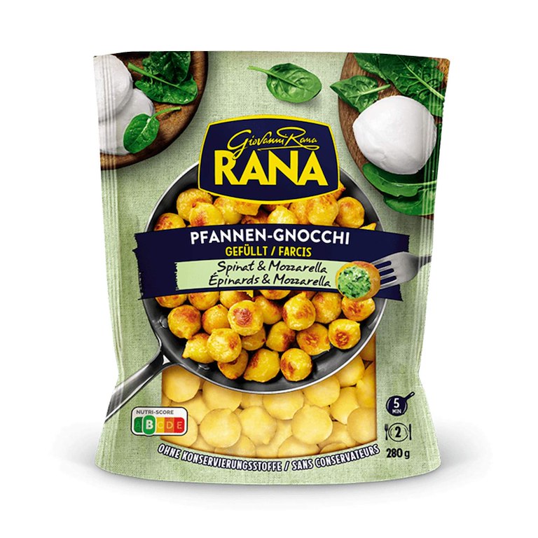 Rana njoke spanać mozzarela 280g