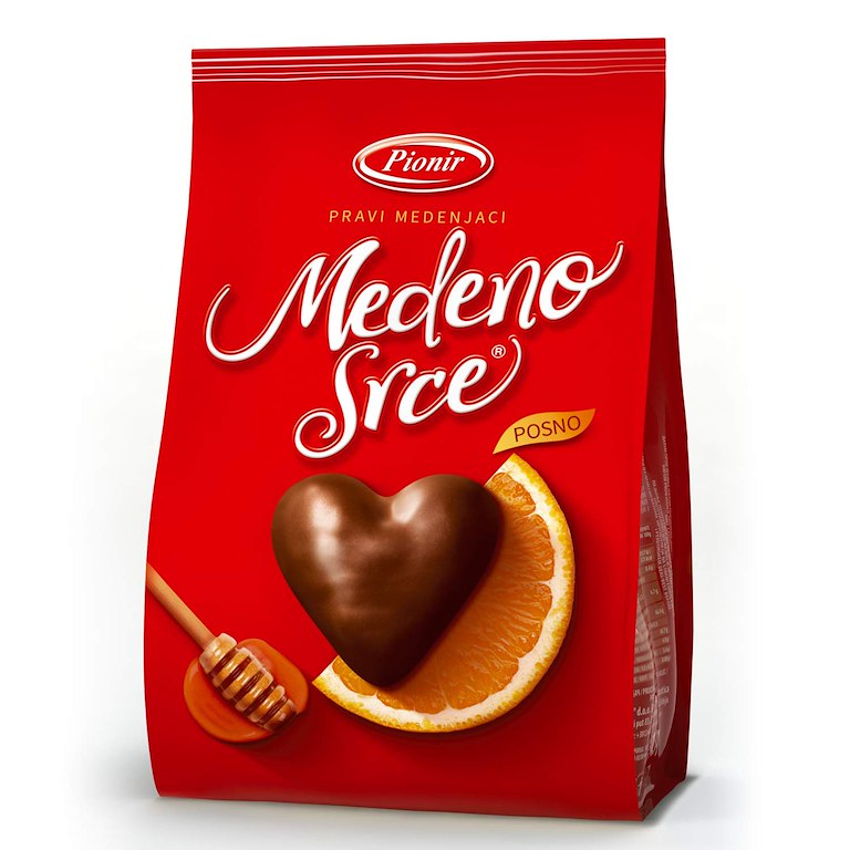 Medeno srce narandža 150g