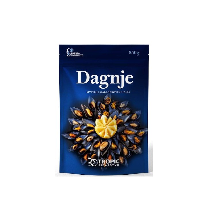 Tropic dagnje meso smrznuto 350g