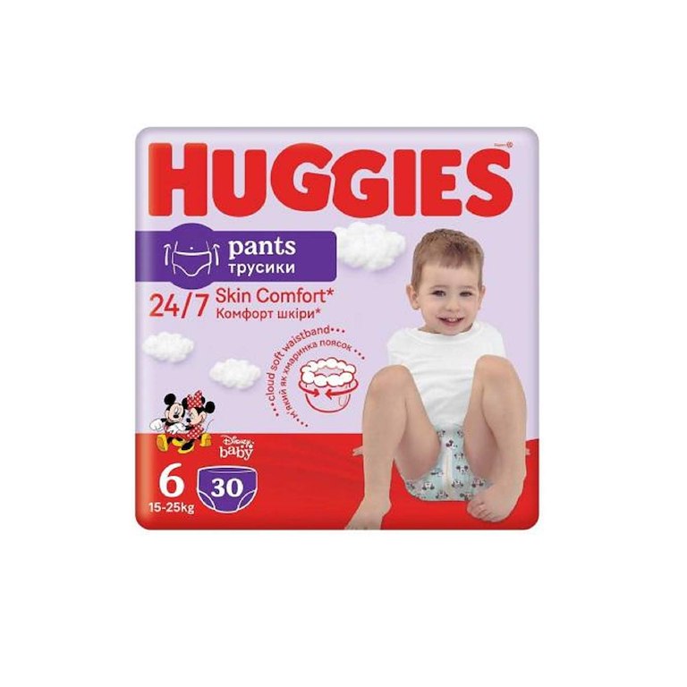 Huggies pelene pants 6 (15-25kg) 30/1