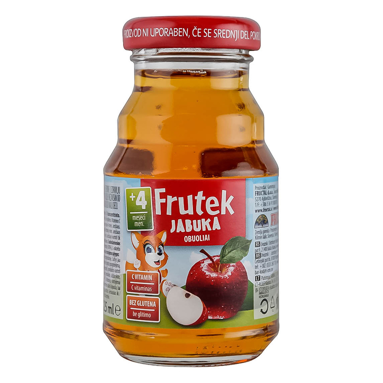 Frutek bistri sok od jabuke 125ml