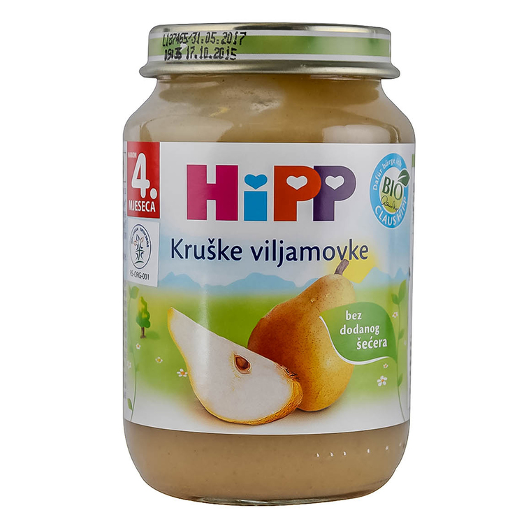 Hipp Bio kašica kruška viljamovka 190g