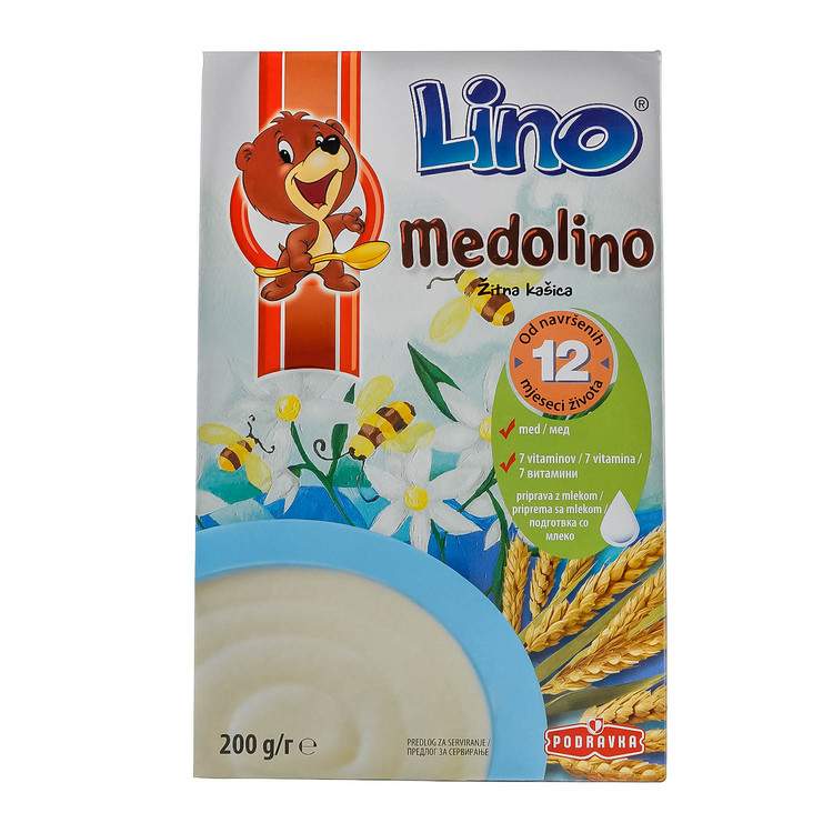 Lino medolino žitna kašica 200g