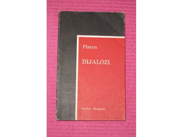 Platon - DIJALOZI