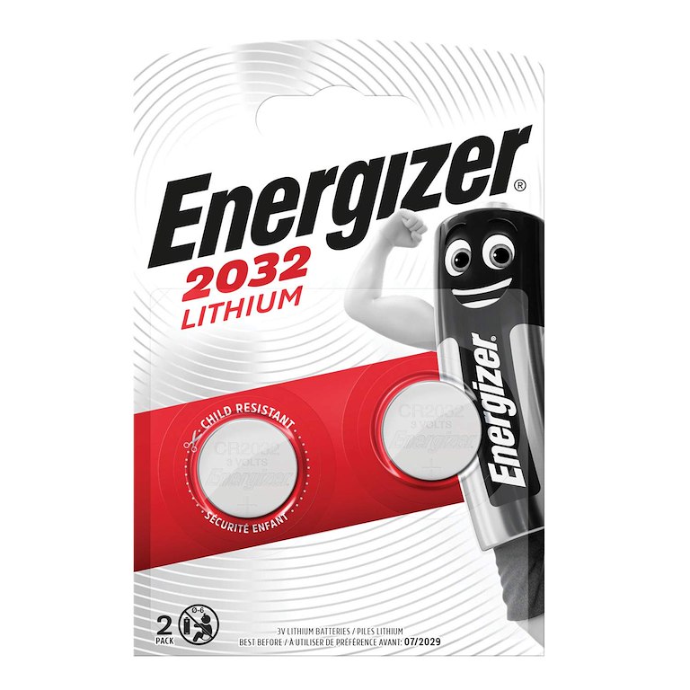 Energizer baterija lithium cr2032 bl2
