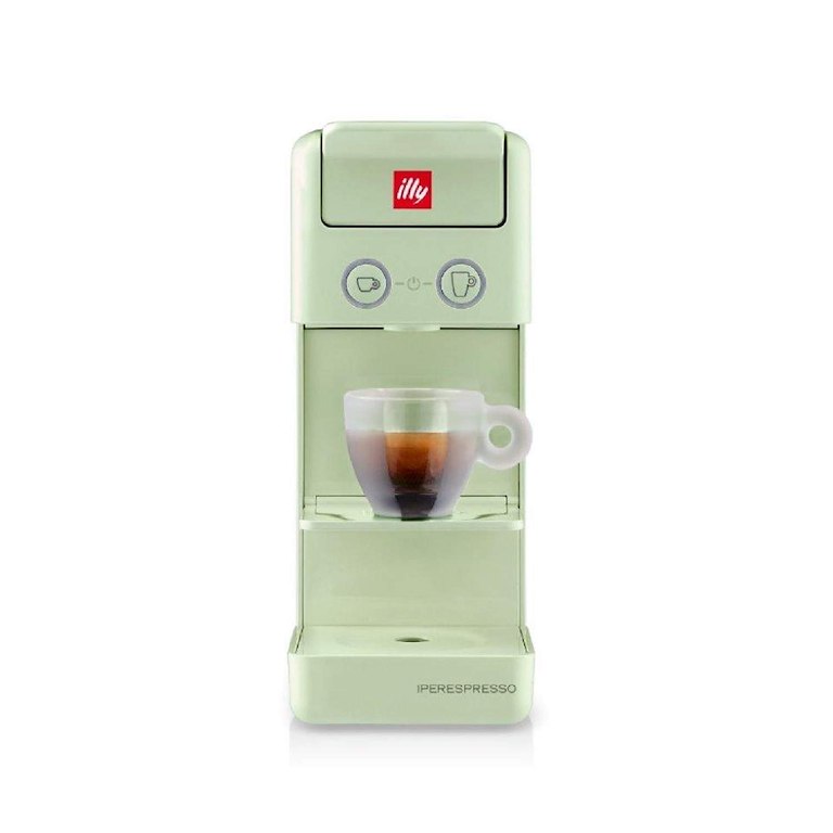 Illy kafe aparat espresso y3.3 light green ipso home