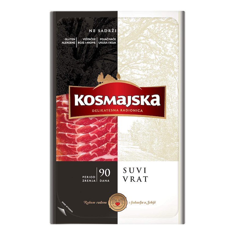 Kosmajska suvi vrat slajs 100g