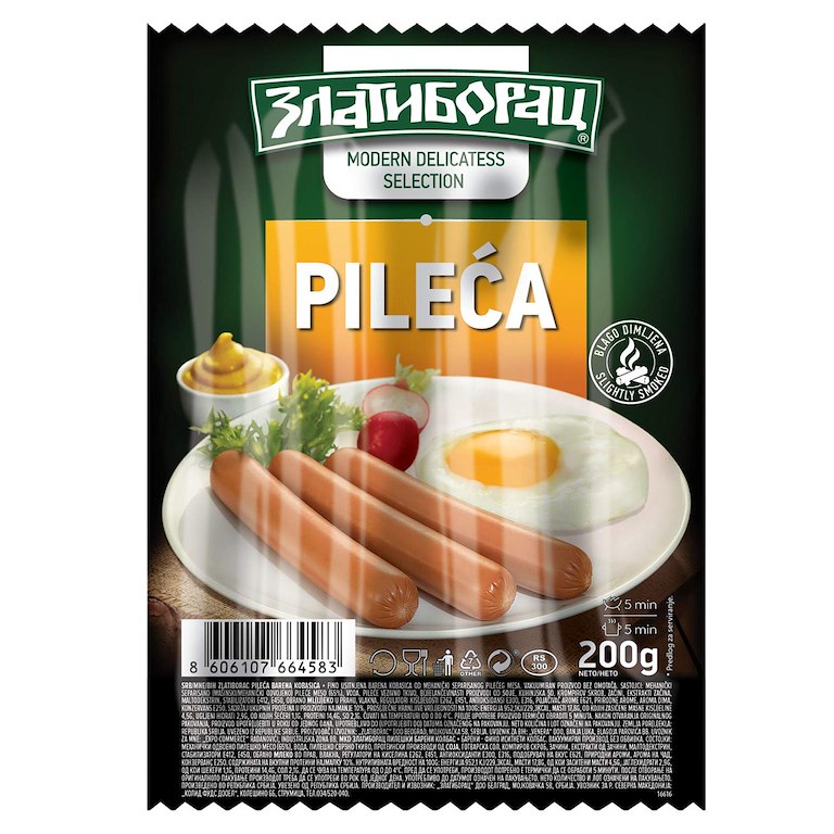 Zlatiborac kobasica bar pileća 200g