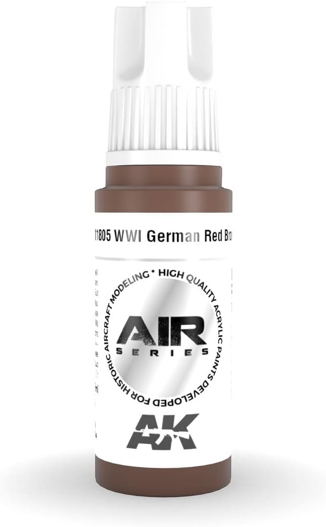 AK 3rd Gen Acrylics – WWI German Red Brown – AIR