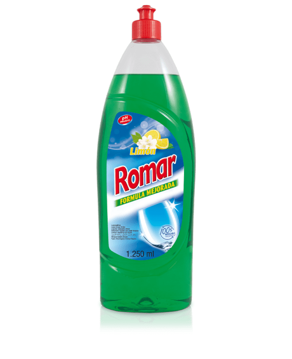 KONCENTROVANO SREDSTVO ZA PRANJE POSUĐA LIMUN 1250ml ROMAR, ŠPANIJA