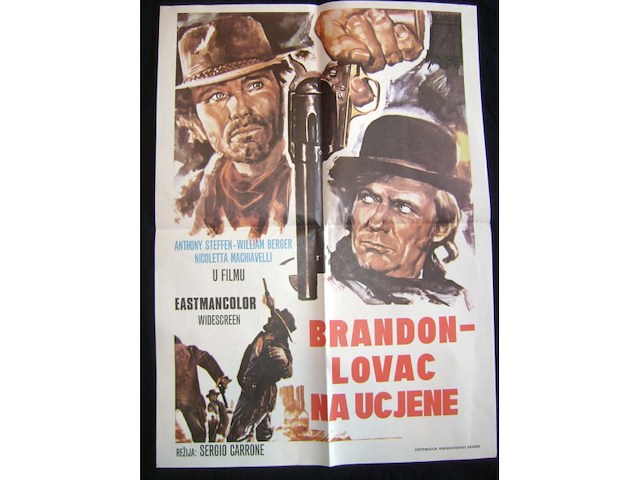 Filmski poster BRANDON LOVAC NA UCJENE