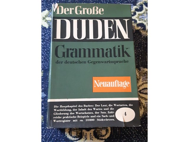 Der Grosse Duden Grammatik