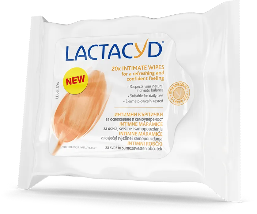 LACTACYD vlažne intimne maramice 20 komada