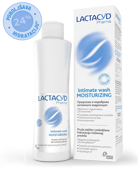 LACTACYD Pharma Moisturizing 250ml intimna kupka