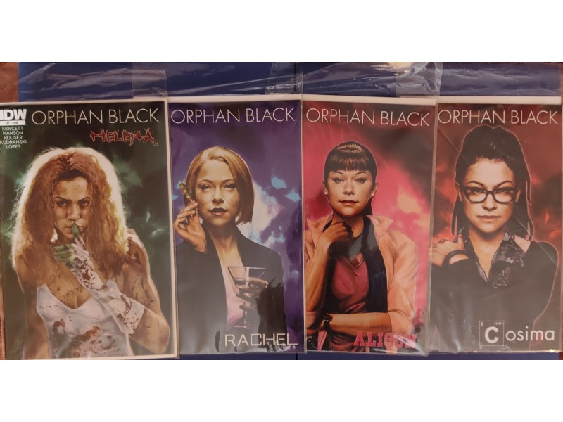 Orphan Black IDW strip set