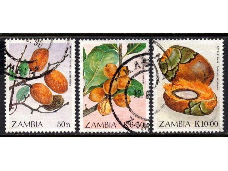 Zambia 1989. Komplet serija