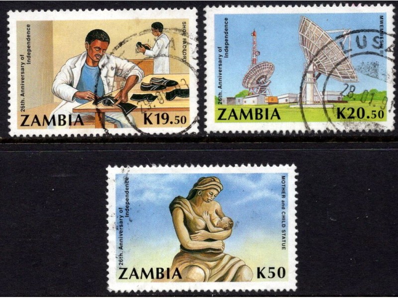 Zambia 1990. Komplet serija