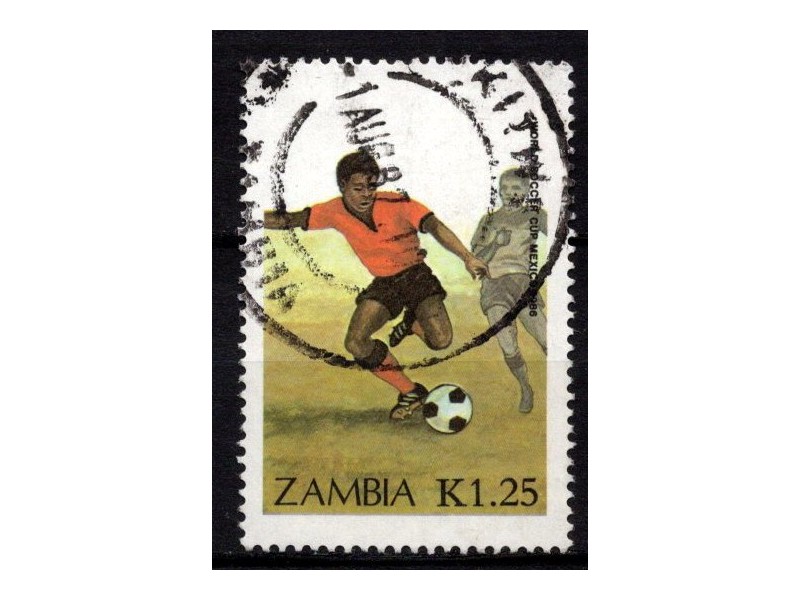 Zambia 1986. Fudbal