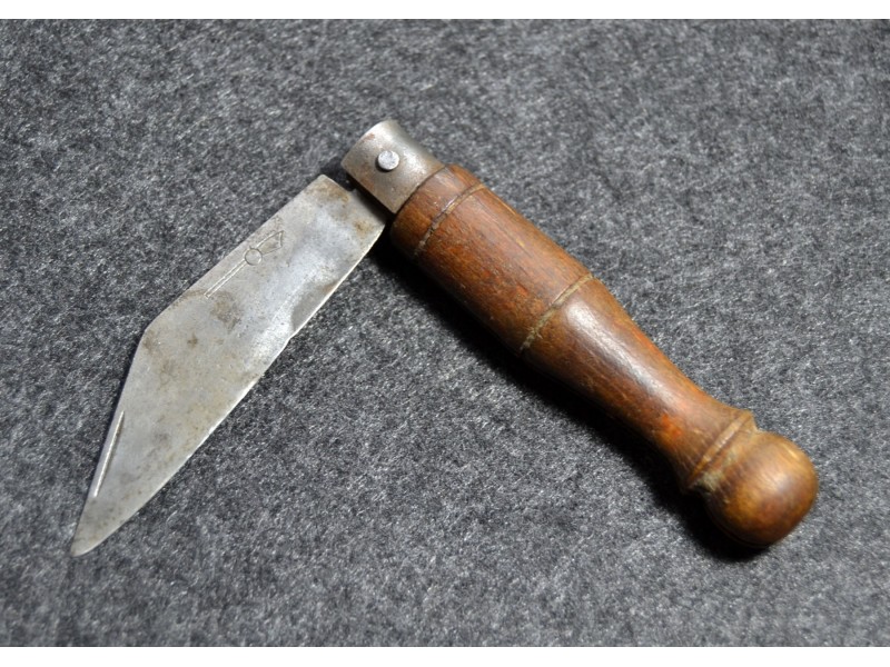 Antikvarni preklopni nož škloca Tratenbaher Penny knife