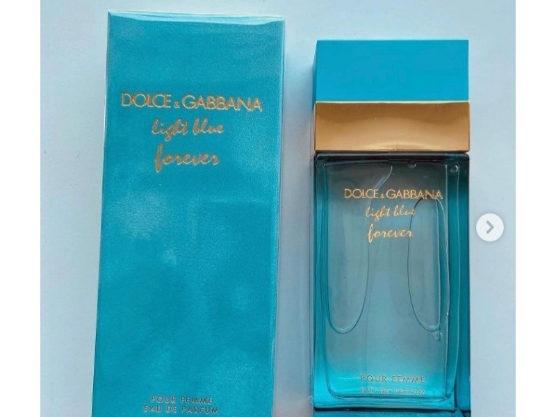 DOLCE&GABBANA LIGHT blue FOREVER edp 50 ml. Limited edi