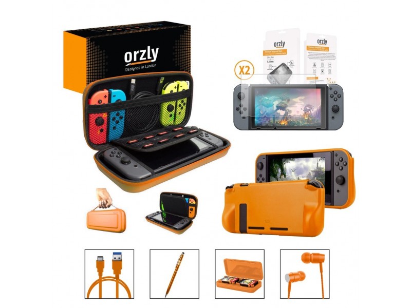 Orzly Essential Pack for Nintendo Switch