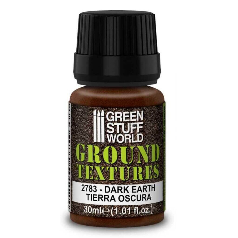 Acrylic Ground Texture - Dark Earth 30ml