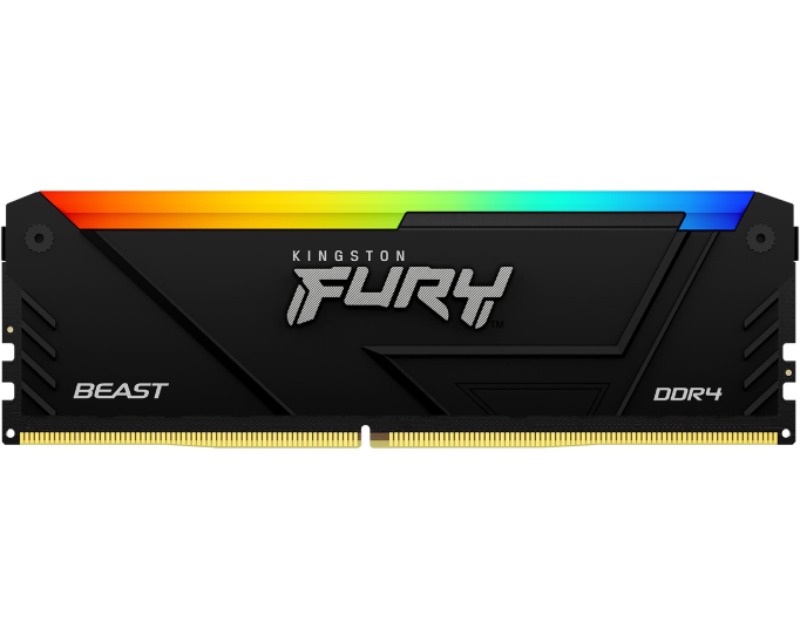 KINGSTON DIMM DDR4 32GB 3600MT/s KF436C18BB2A/32 Fury Beast Black RGB XMP