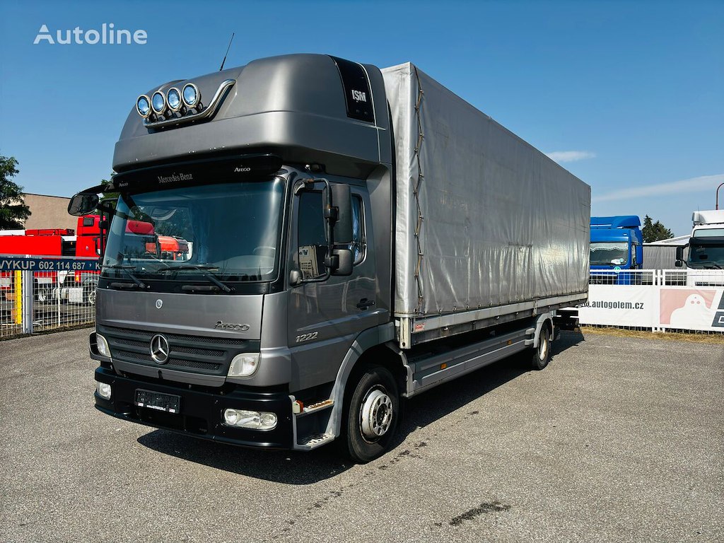 Mercedes-Benz Atego 1222 L flatbed kamion s ceradom