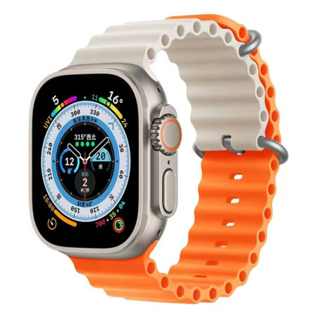 Moye smartwatch ocean strap 44/45/49mm orange/starlight ( 055029 )