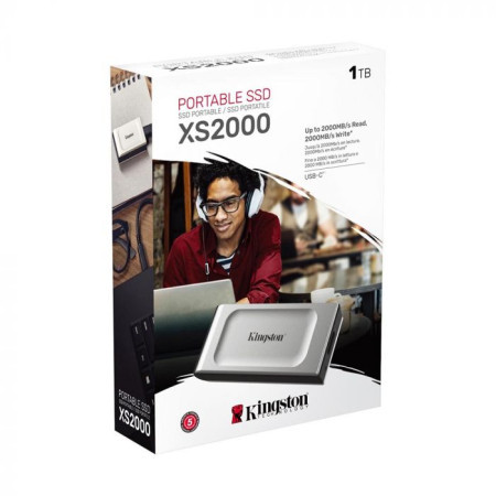 Kingston xs1000 prenosivi eksterni ssd disk 1tb ( sxs1000/1000g )