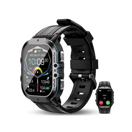Oukitel BT20 smartwatch sport rugged 350mAh/Heart rate/SpO2/Accelerometer/Crni ( BT20 )
