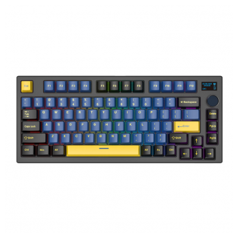 Tastatura Mehanicka Gaming Fantech MK910 RGB Vibe Maxfit 81 Grand Cobalt Wireless (Yellow switch)