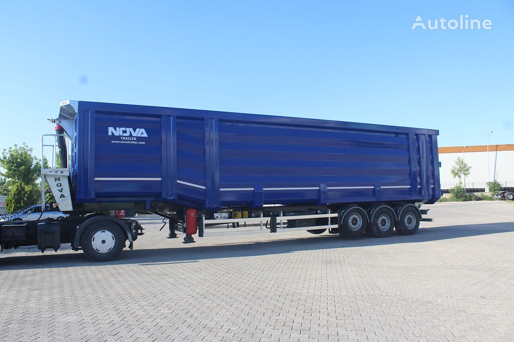 Nova New Scrap Tipper Trailer– 50–85 m3 – Hardox – Tent Cover poluprikolica kipera