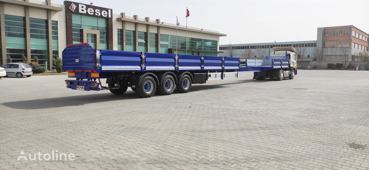 Nova Nova New - Extendable Platform Semi Trailer - 2024 - Customize poluprikolica sa ravnom platformom