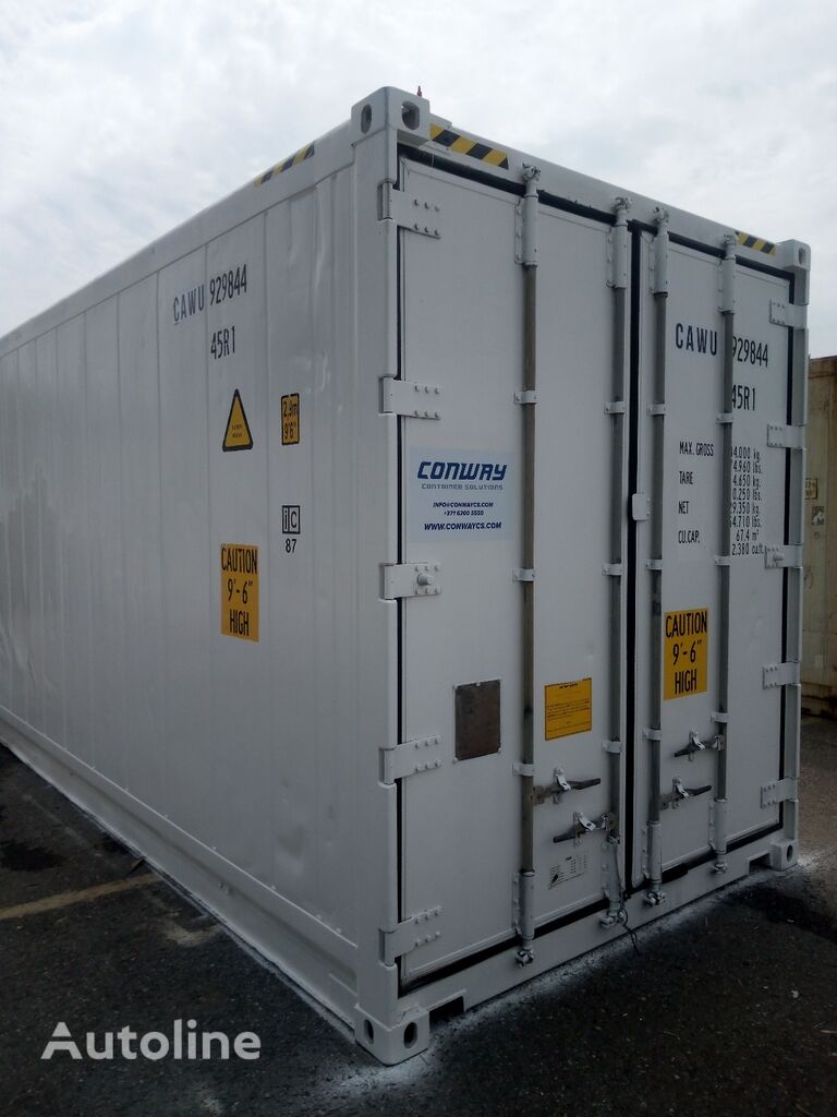 40 pėdų aukšto kubo konteineris (šaldomas) naujas arba naudotas rashladni kontejner 20 stopa
