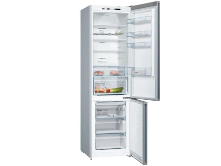 Bosch kombinovani/NoFrost/ E/ 366l (256+110)/ 203x60x66cm inox frižider ( KGN39VLEB )