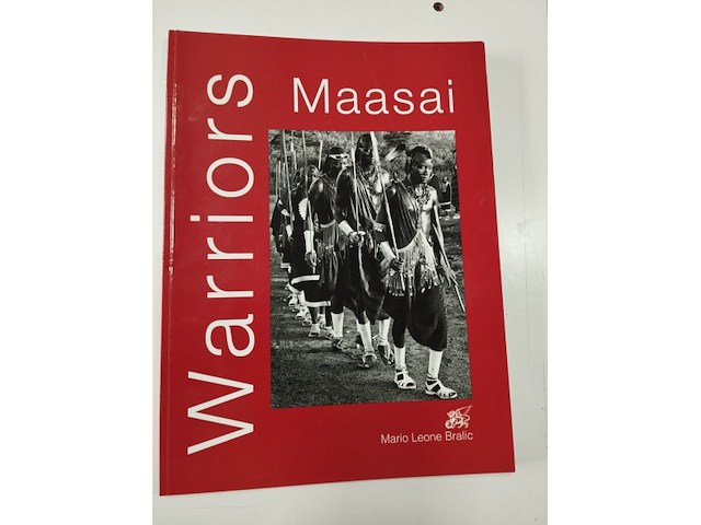 Maasai Warriors Knjiga umetnicke fotografije