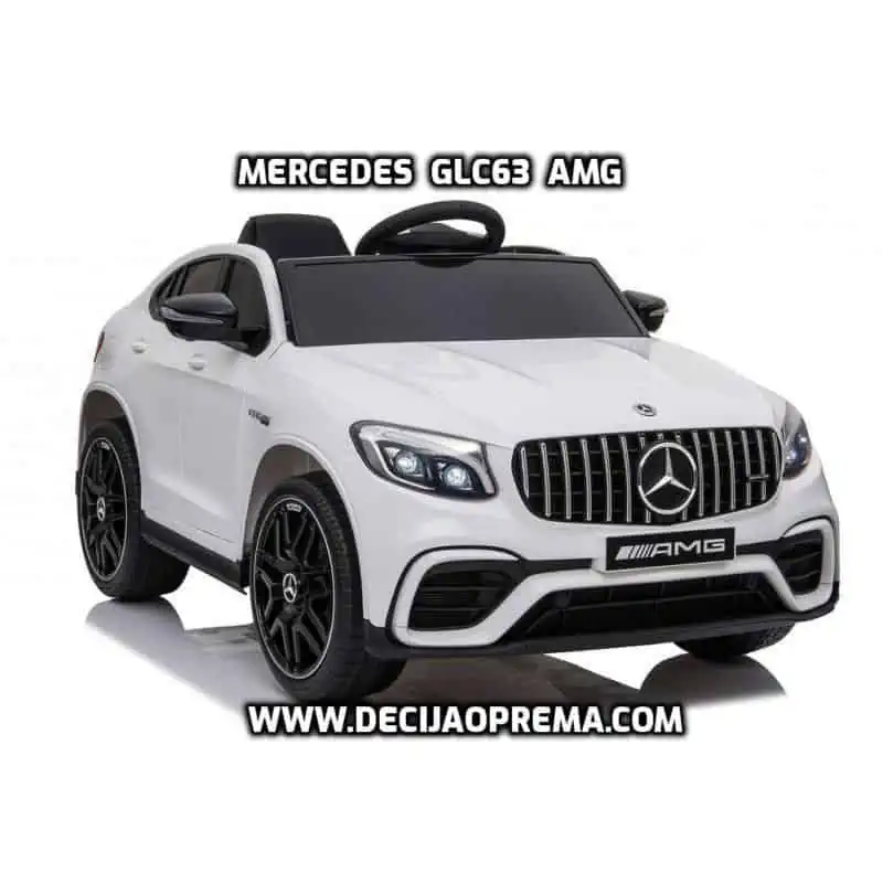 Mercedes GLC 63 AMG auto na akumulator za decu Beli