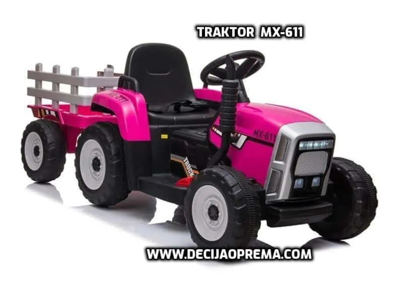 Traktor MX-611 na akumulator 12V Rozi