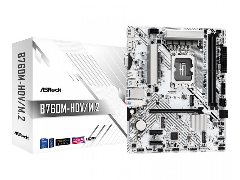 ASROCK B760M-HDV/M.2 MATIČNA PLOČA