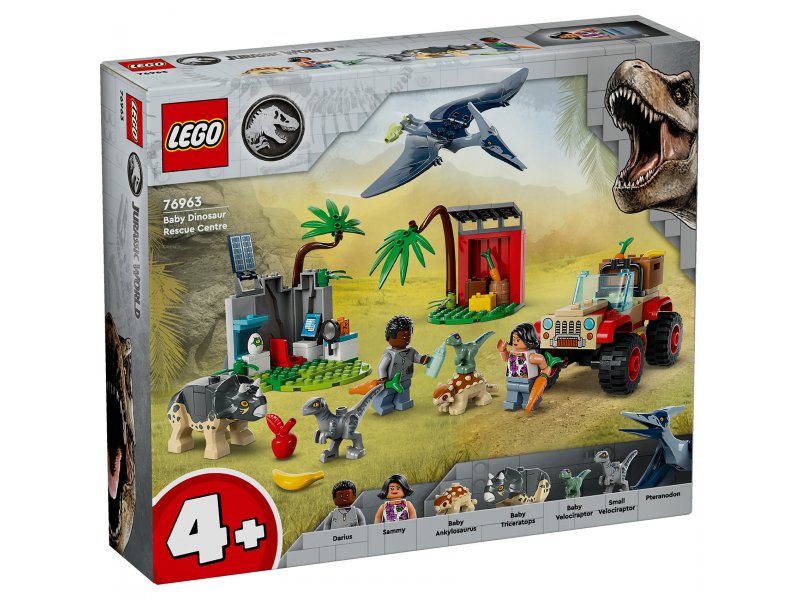 LEGO CENTAR ZA SPASAVANJE BEBA DINOSAURUSA