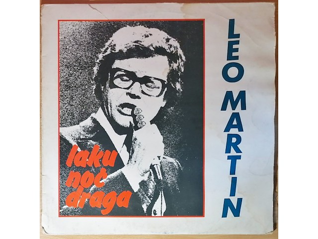 LP LEO MARTIN - Laku noć draga (976) 1. press, G+/VG-