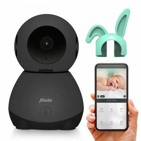 Alecto Smart Baby 10BK Bebi kamera Wi-Fi black
