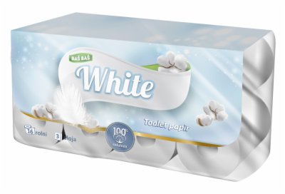 TOALETNI PAPIR 3SL PREMIUM WHITE BAS BAS 16/1
TOALETNI PAPIR 3SL PREMIUM WHITE BAS BAS 16/1