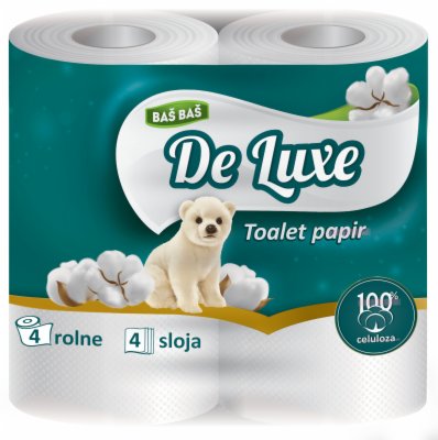 TOALETNI PAPIR 4SL DE LUXE BAS BAS 4/1
TOALETNI PAPIR 4SL DE LUXE BAS BAS 4/1