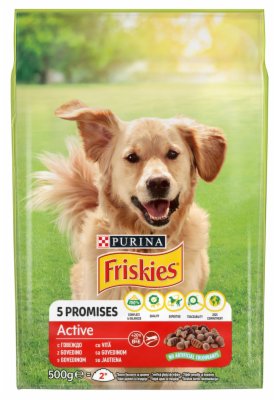 HRANA ZA PSE GRANULE ACTIVE FRISKIES 500G
HRANA ZA PSE GRANULE ACTIVE FRISKIES 500G