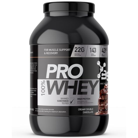 Basic Pro Whey - Creamy Double Chocolate 4300g